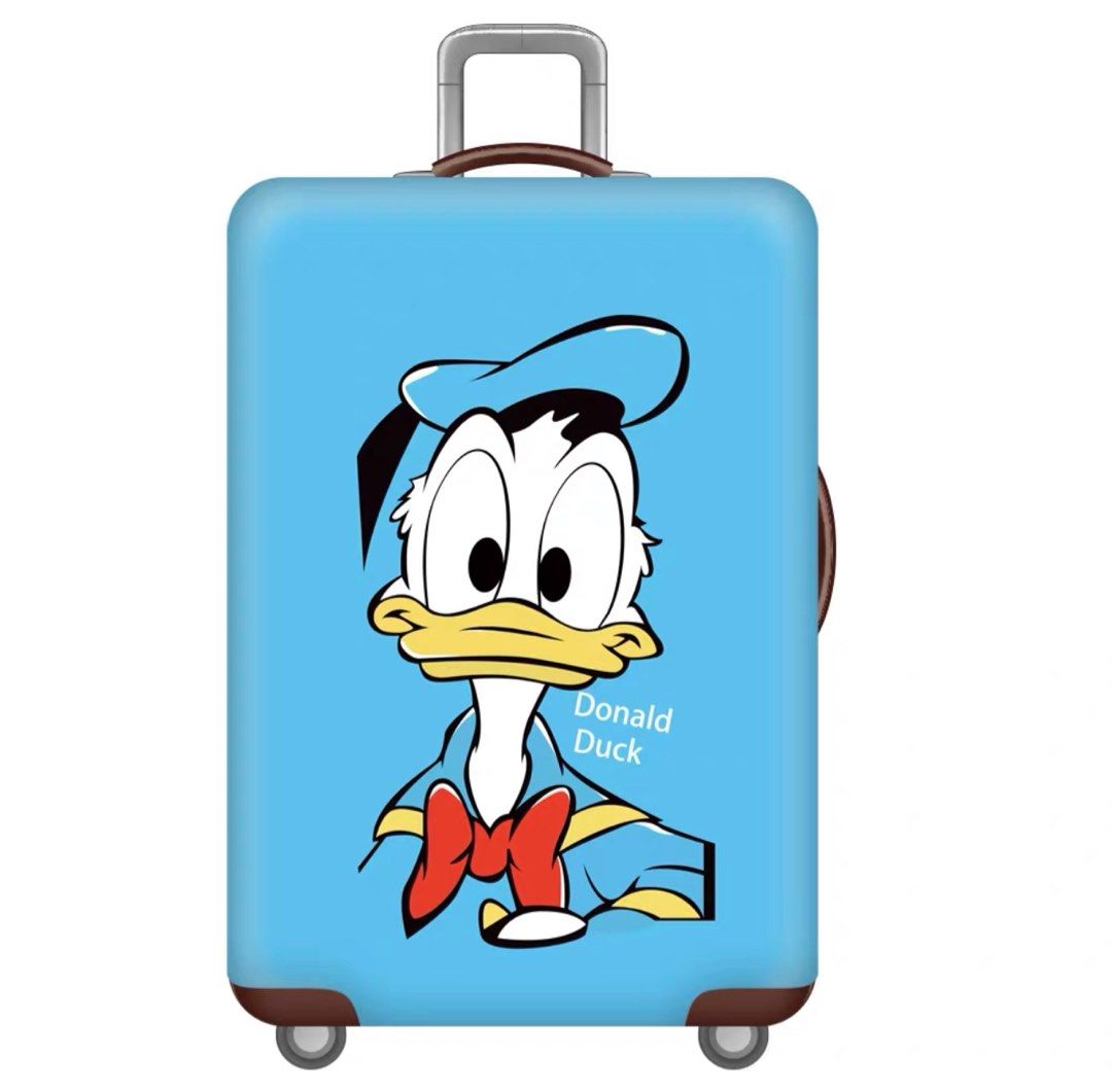 Donald Duck Luggage cover, Hobbies & Toys, Travel, Luggage on Carousell