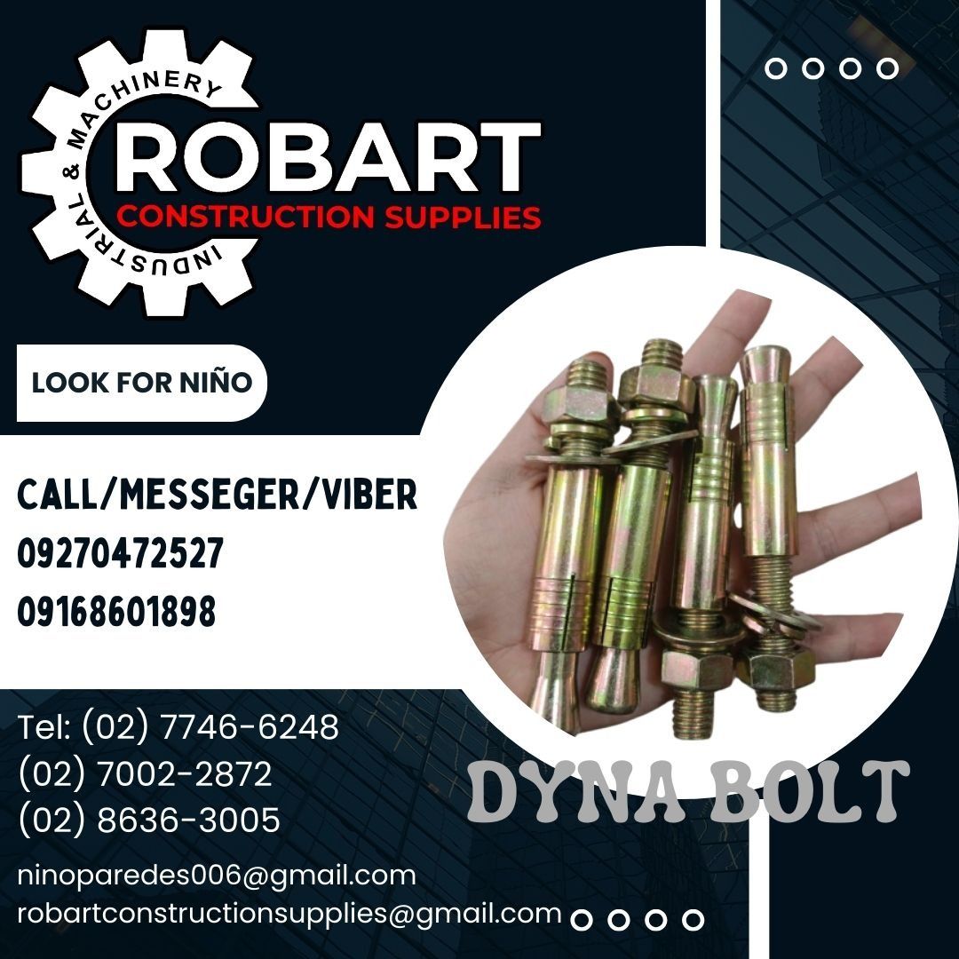 DYNA BOLT, Commercial & Industrial, Construction Tools & Equipment on ...