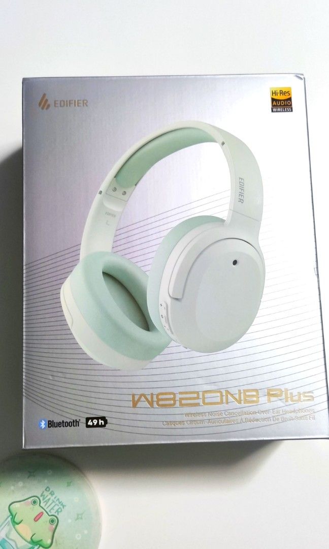 Edifier W820NB Plus (Green) Wireless Headphones, Audio, Headphones ...