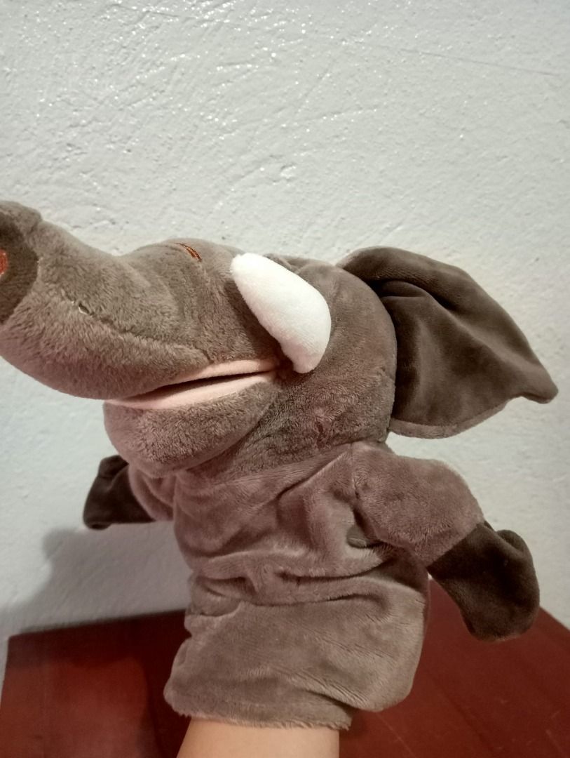 elephant Hand Puppet, Hobbies & Toys, Toys & Games on Carousell