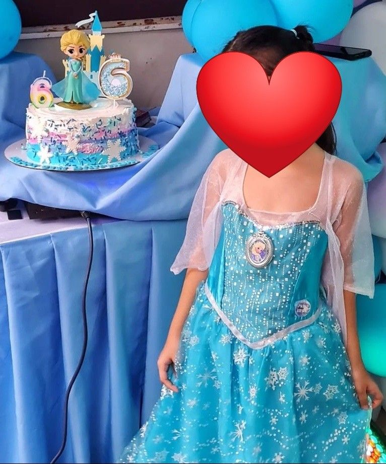 Elsa Frozen Costume (4-6 y.o), Babies & Kids, Babies & Kids Fashion on ...