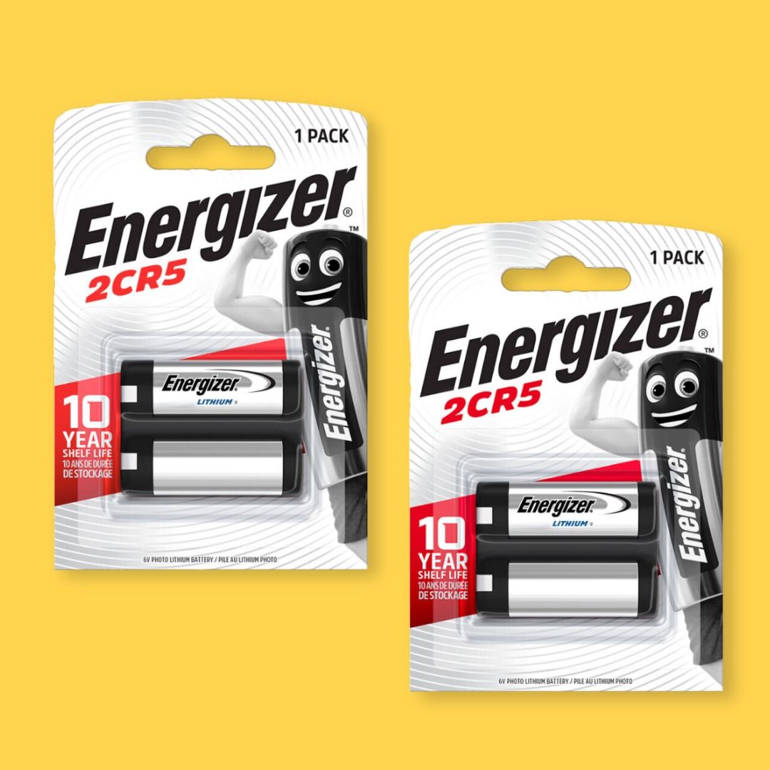 Energizer 2CR5 35mm film camera battery, Photography, Photography ...