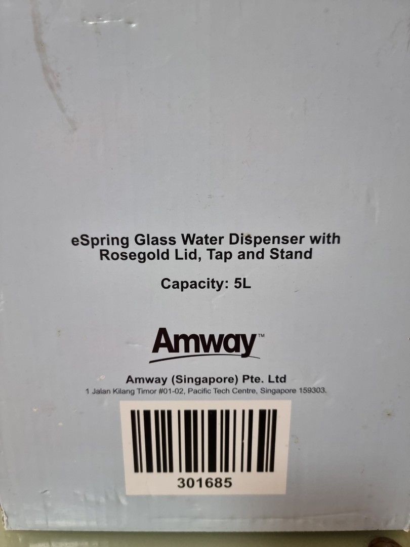 Espring Water dispenser 5 litres, TV & Home Appliances, Kitchen ...