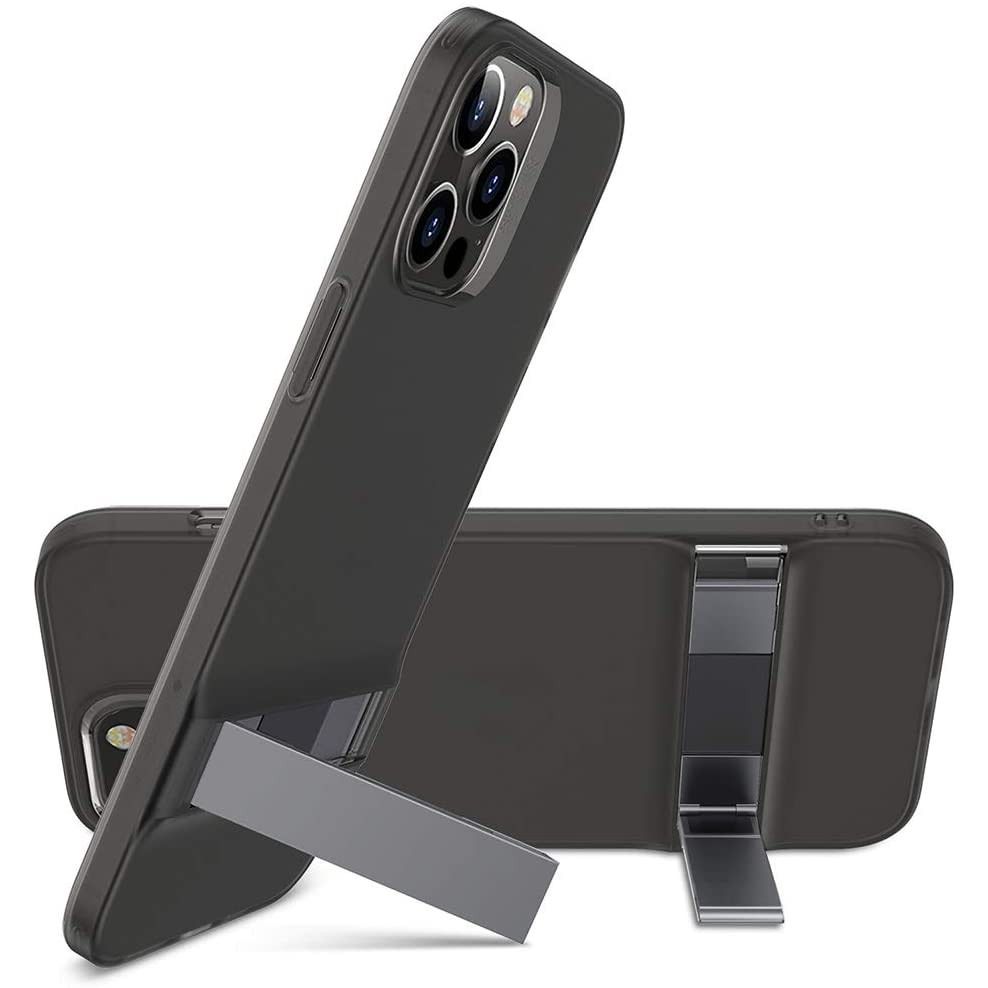ESR Metal Kickstand Case iPhone 12 Pro Max Sidekick Series Clear Case ...