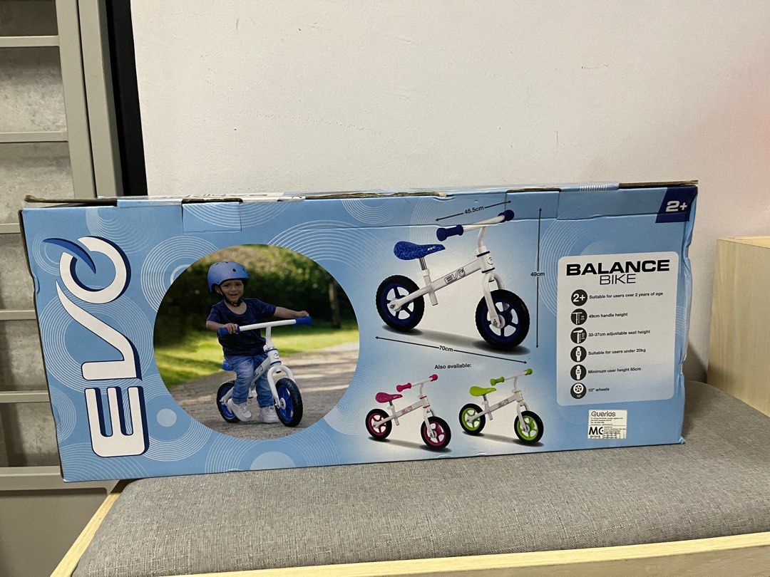 Evo balancing bike, Babies & Kids, Infant Playtime on Carousell