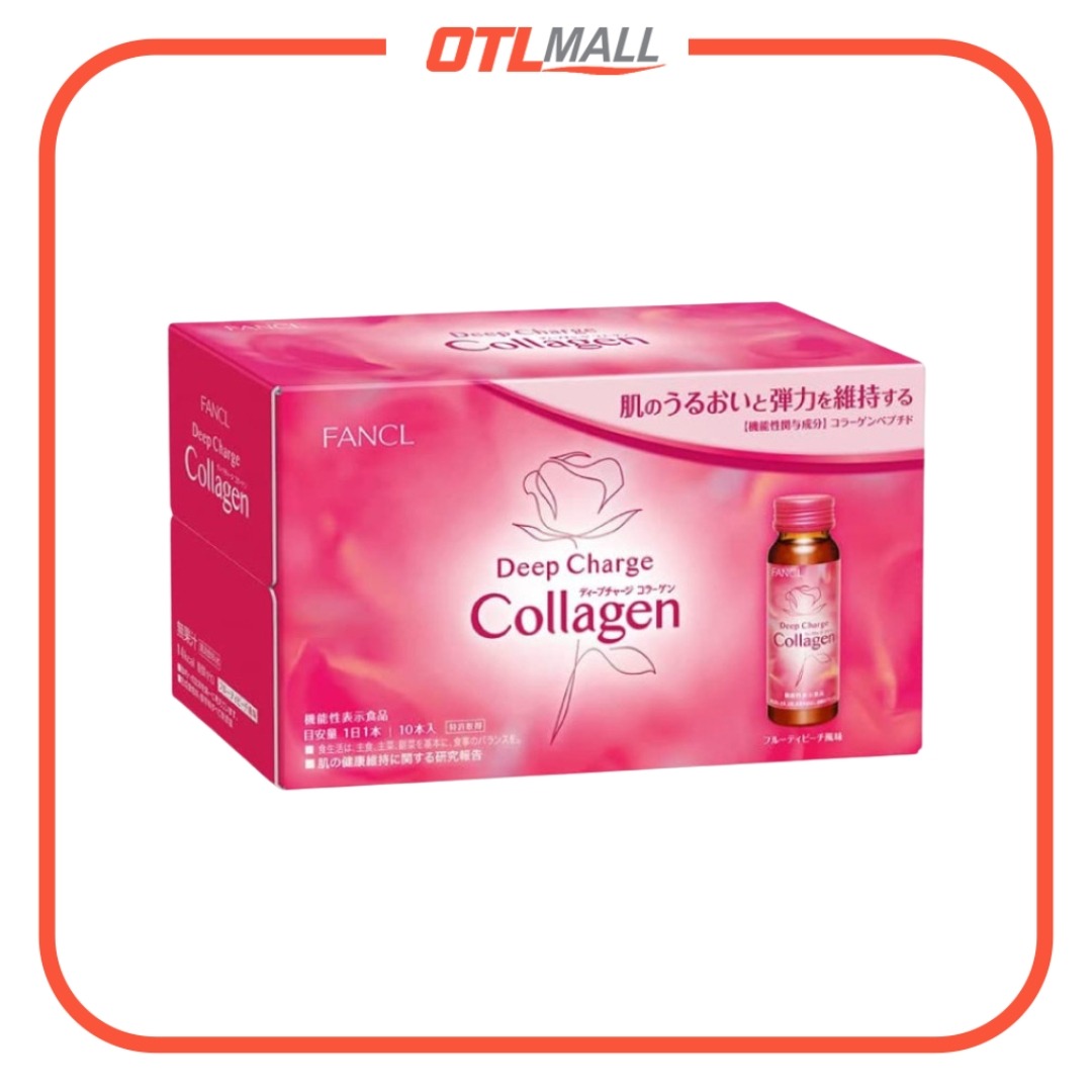 (現貨)Fancl | 膠原蛋白美肌飲料(膠原蛋白口服液) 50ml x10支 (2600mg HTC膠原蛋白)【平行進口產品】, 健康及營養食用品, 健康補充品, 健康補充品 - 健美營養劑 ...