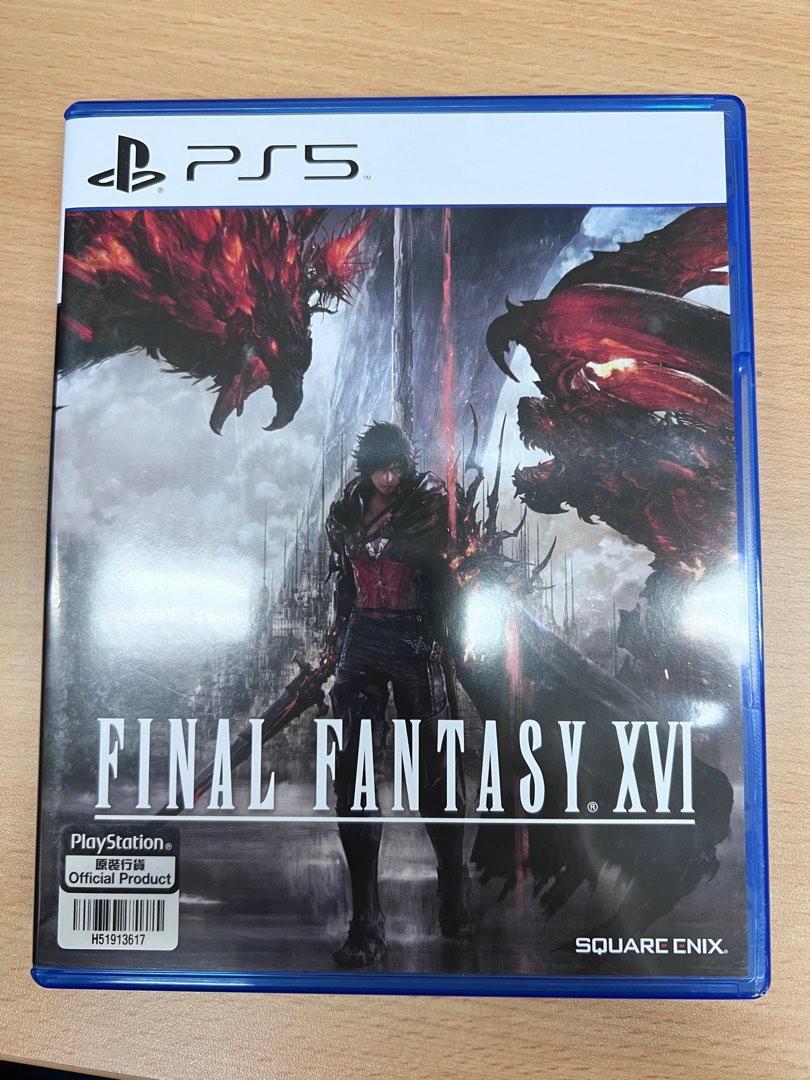 Final Fantasy XVI PS5 (Physical Disk), Video Gaming, Video Games ...
