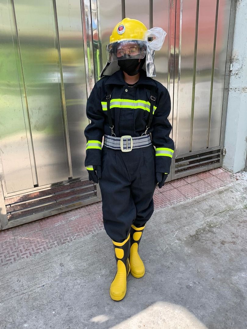 FIREMAN SUIT, Men's Fashion, Coats, Jackets and Outerwear on Carousell