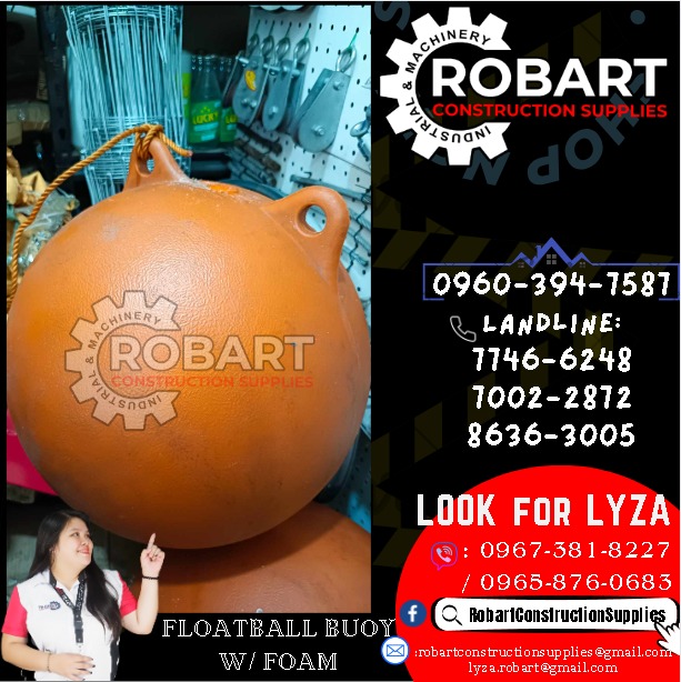 Floatball Buoy w/ Foam, Commercial & Industrial, Construction Tools & Equipment on Carousell