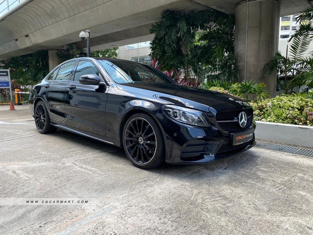 For Lease Mercedes-Benz C200 AMG Premium long term short term rental ...