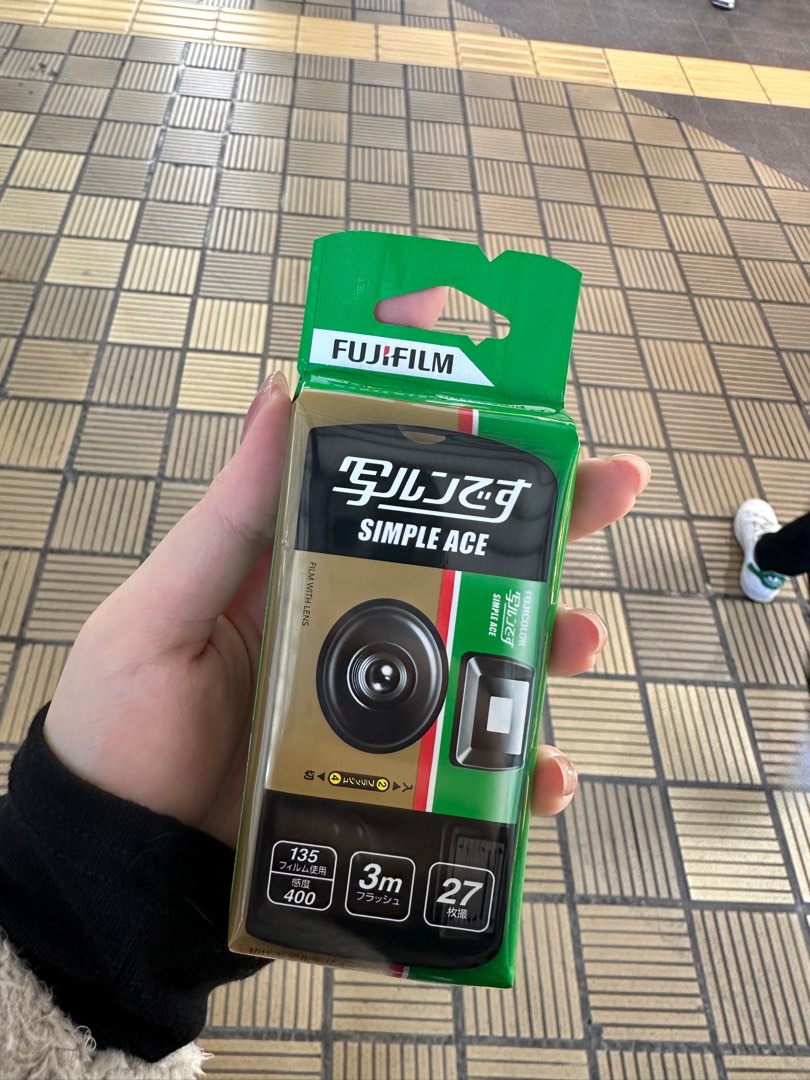 Fujifilm simple ace 菲林相機, 攝影器材, 相機 - Carousell