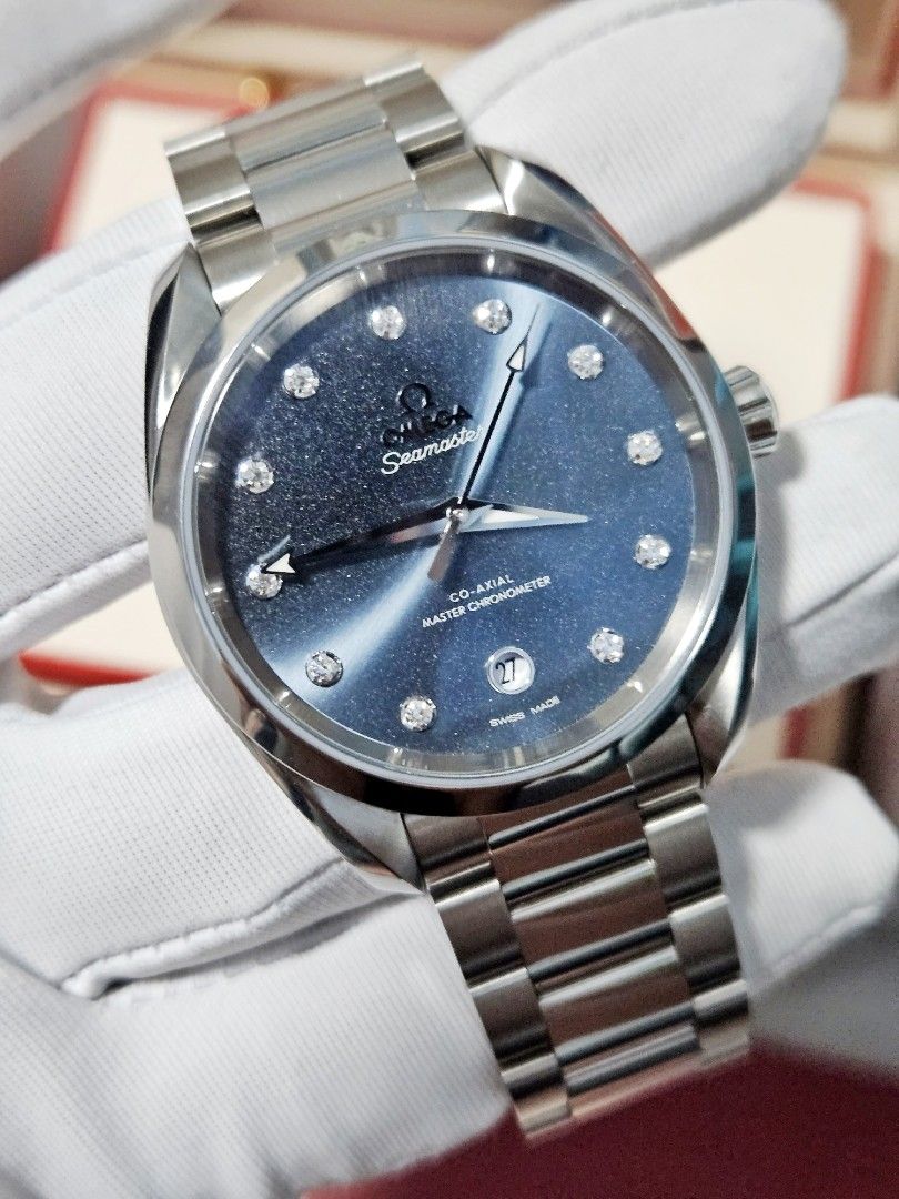 *Full Complete Set* 2022 Omega Seamaster Aqua Terra 150m Co-Axial ...