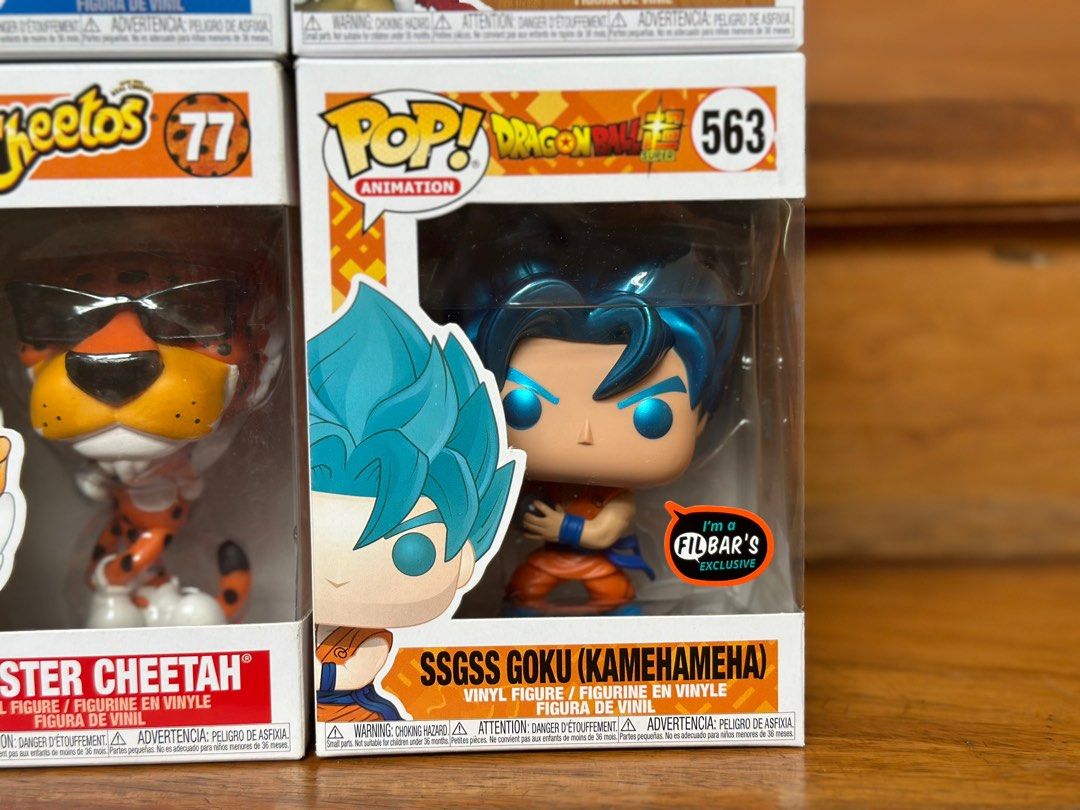 Funko Pop Assorted (Battle Ready Kong / Chester Cheetah / SSGSS Goku ...