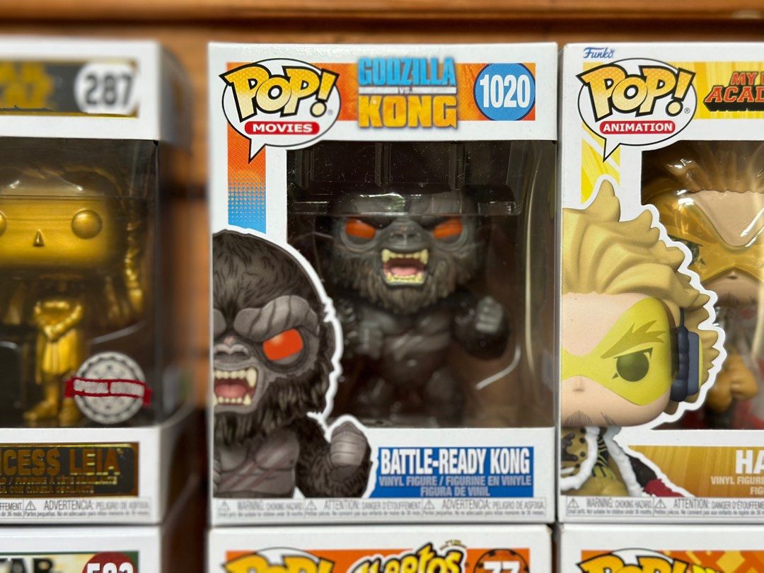 Funko Pop Assorted (Battle Ready Kong / Chester Cheetah / SSGSS Goku ...