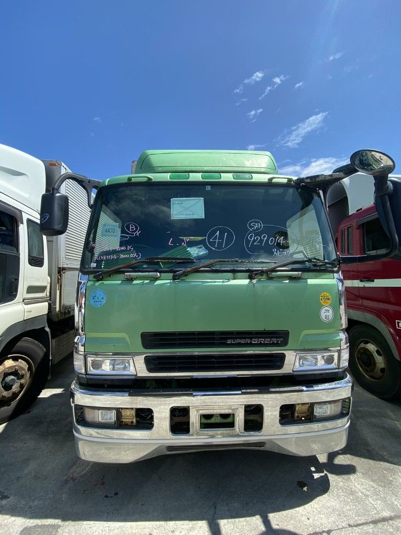 Fuso wingvan 6m70 12 wheeler leaf spring, Special Vehicles, Heavy ...