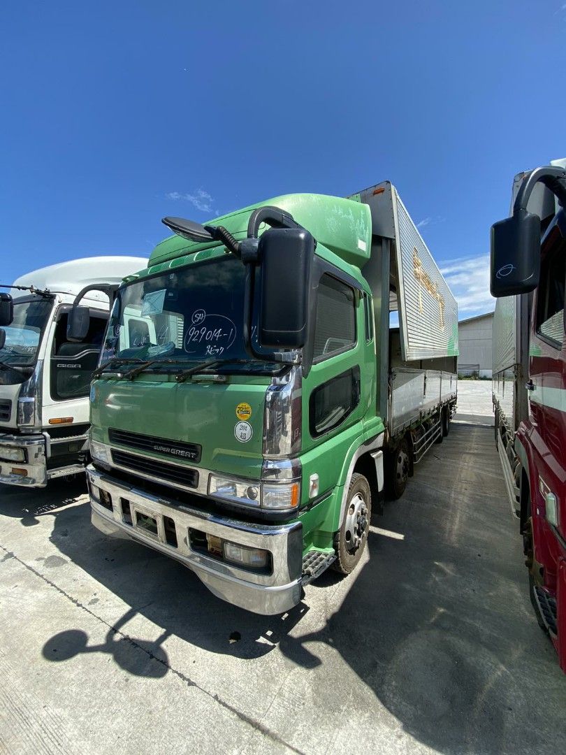 Fuso wingvan 6m70 12 wheeler leaf spring, Special Vehicles, Heavy ...
