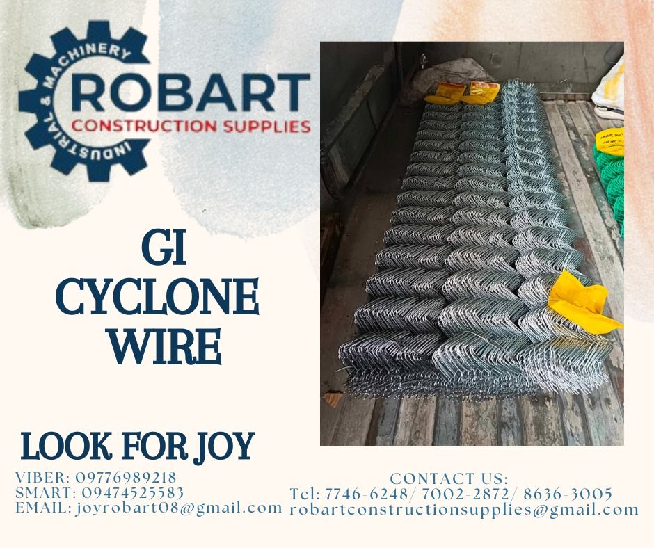 GALVANIZED CYCLONE WIRE, Commercial & Industrial, Construction Tools ...