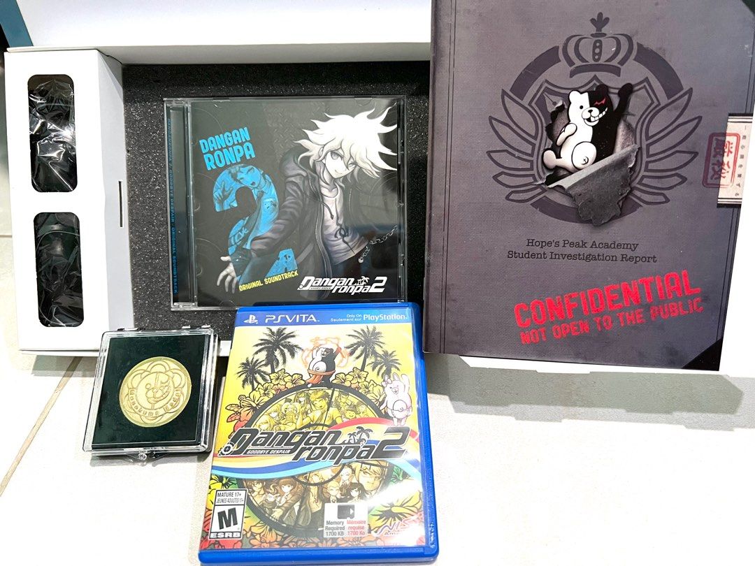Game Vita Danganronpa V2 - Limited Edition, Video Game, Game di Carousell