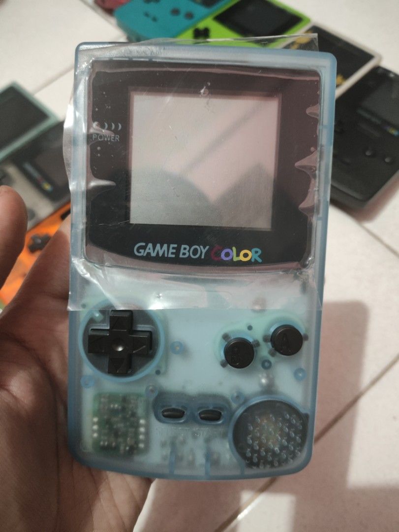 GBC Gameboy Color with Free Games (Original, Reshelled), Video Gaming ...