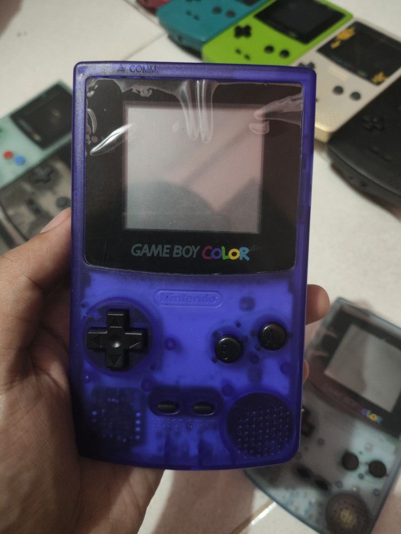 GBC Gameboy Color with Free Games (Original, Reshelled), Video Gaming ...