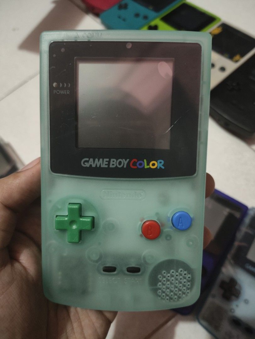 GBC Gameboy Color with Free Games (Original, Reshelled), Video Gaming ...