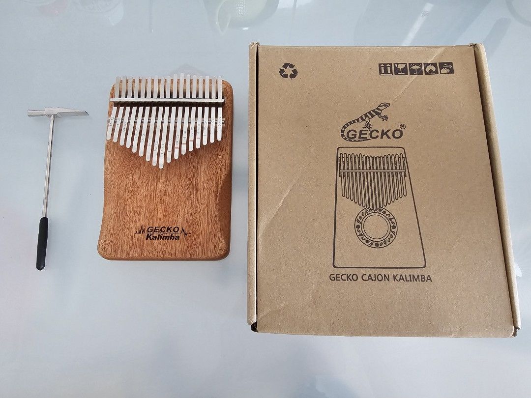 Gecko Kalimba 17 keys, Hobbies & Toys, Music & Media, Musical ...