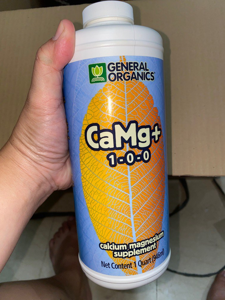 Brand new fertilizer bought in canada General organics ca mg 1 quart ...
