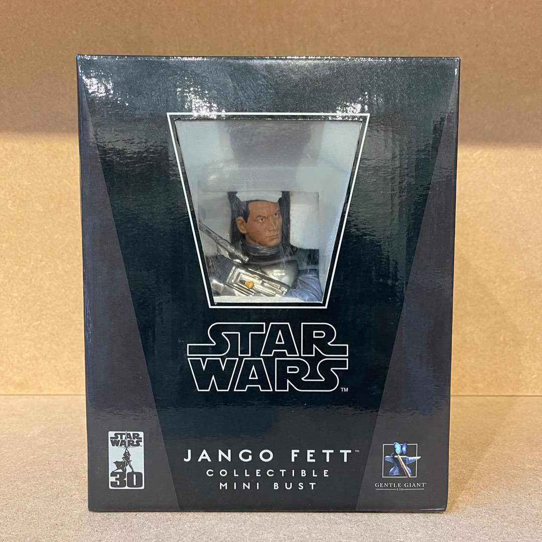 Gentle Giant Star Wars Jango Fett Collectible Mini Bust, Hobbies & Toys ...