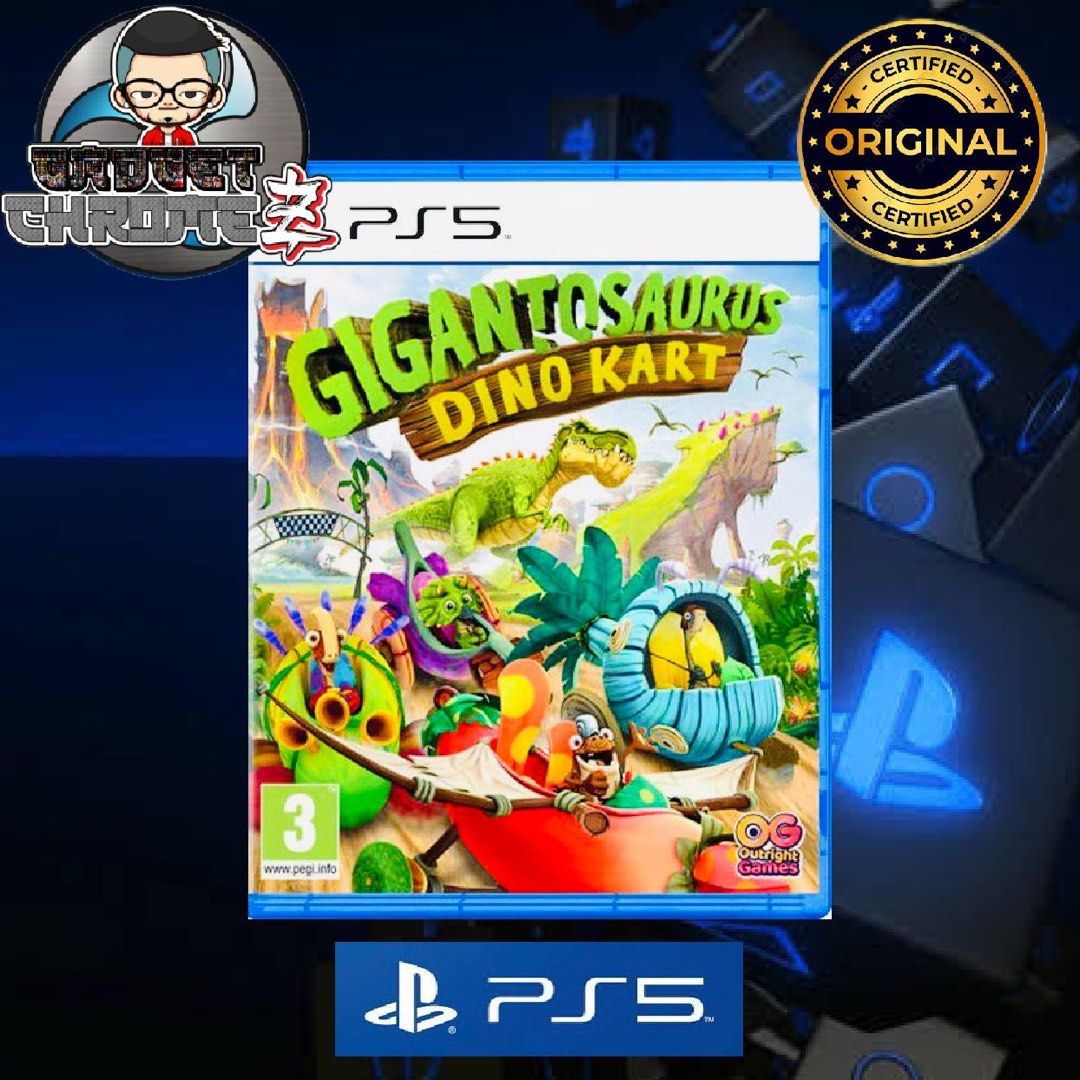 Gigantosaurus Dino Kart | PS5 Game | BRANDNEW, Video Gaming, Video ...