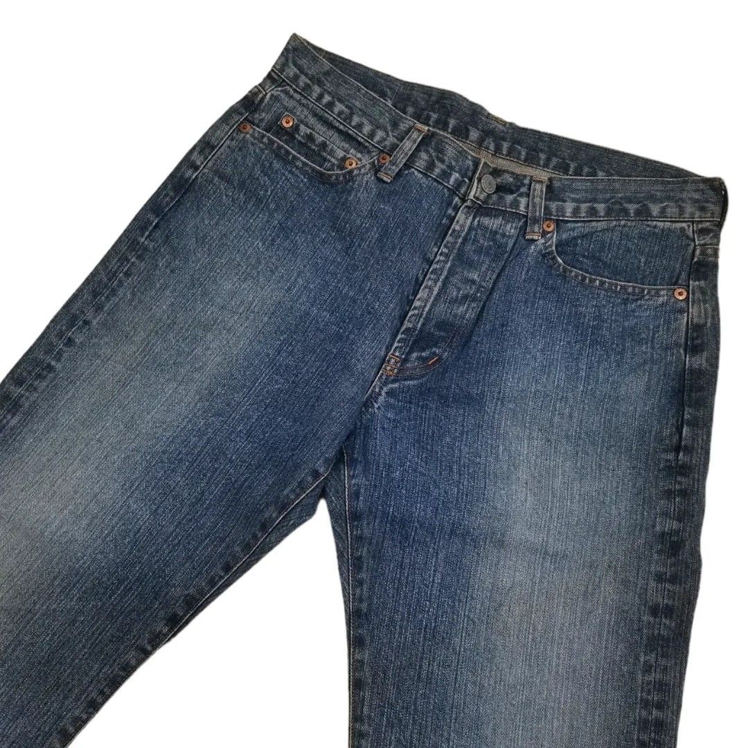 Global Work Selvedge Jeans, Men's Fashion, Bottoms, Jeans on Carousell
