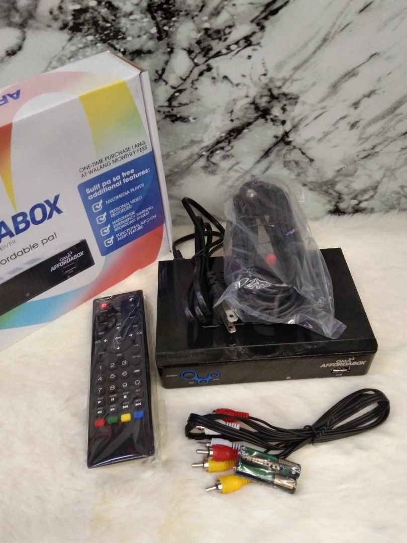 GMA AFFORDABOX DIGITAL TV RECEIVER, Computers & Tech, Parts ...