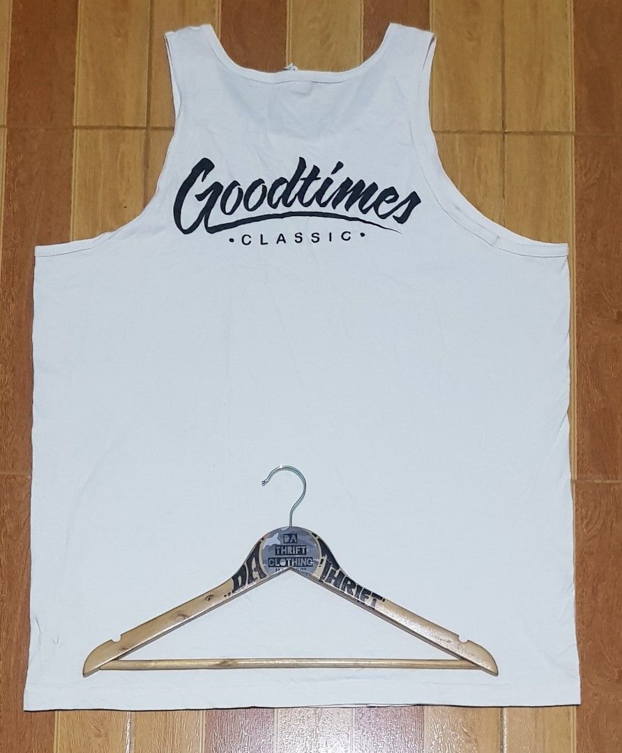 GOODTIMES Classic Sando, Men's Fashion, Tops & Sets, Swim Top & Rash ...
