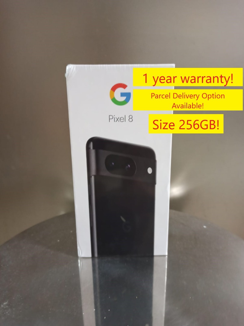 Google Pixel 8 256GB | Black | 5G | Obsidian | brand new n sealed ...