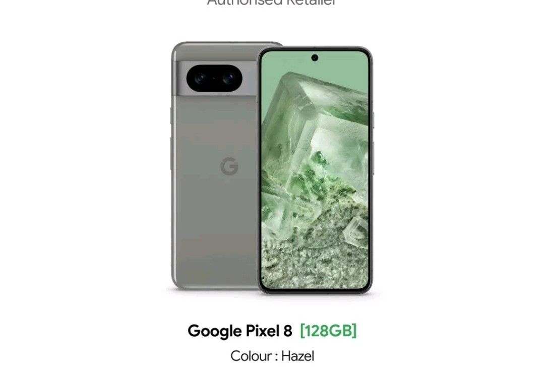 Google Pixel 8 (Self collect) Hazel Grey 128 GB, Mobile Phones ...
