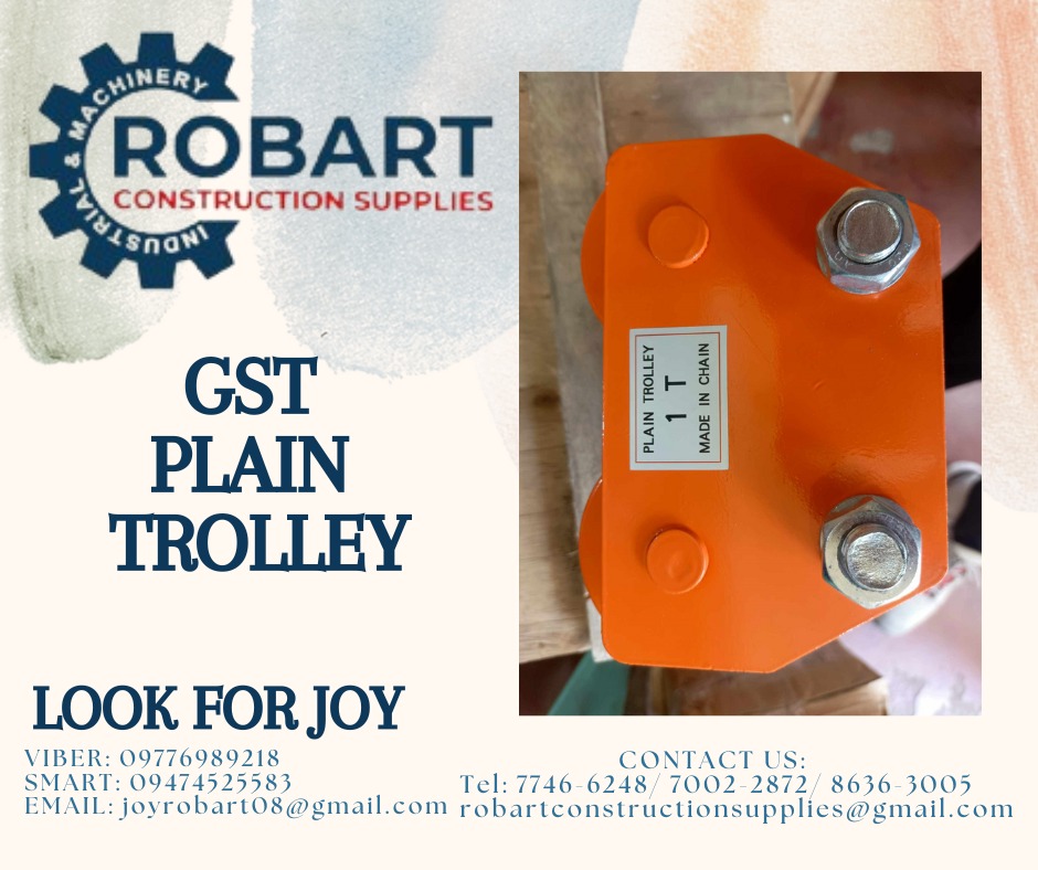 GST PLAIN TROLLEY, Commercial & Industrial, Construction Tools ...