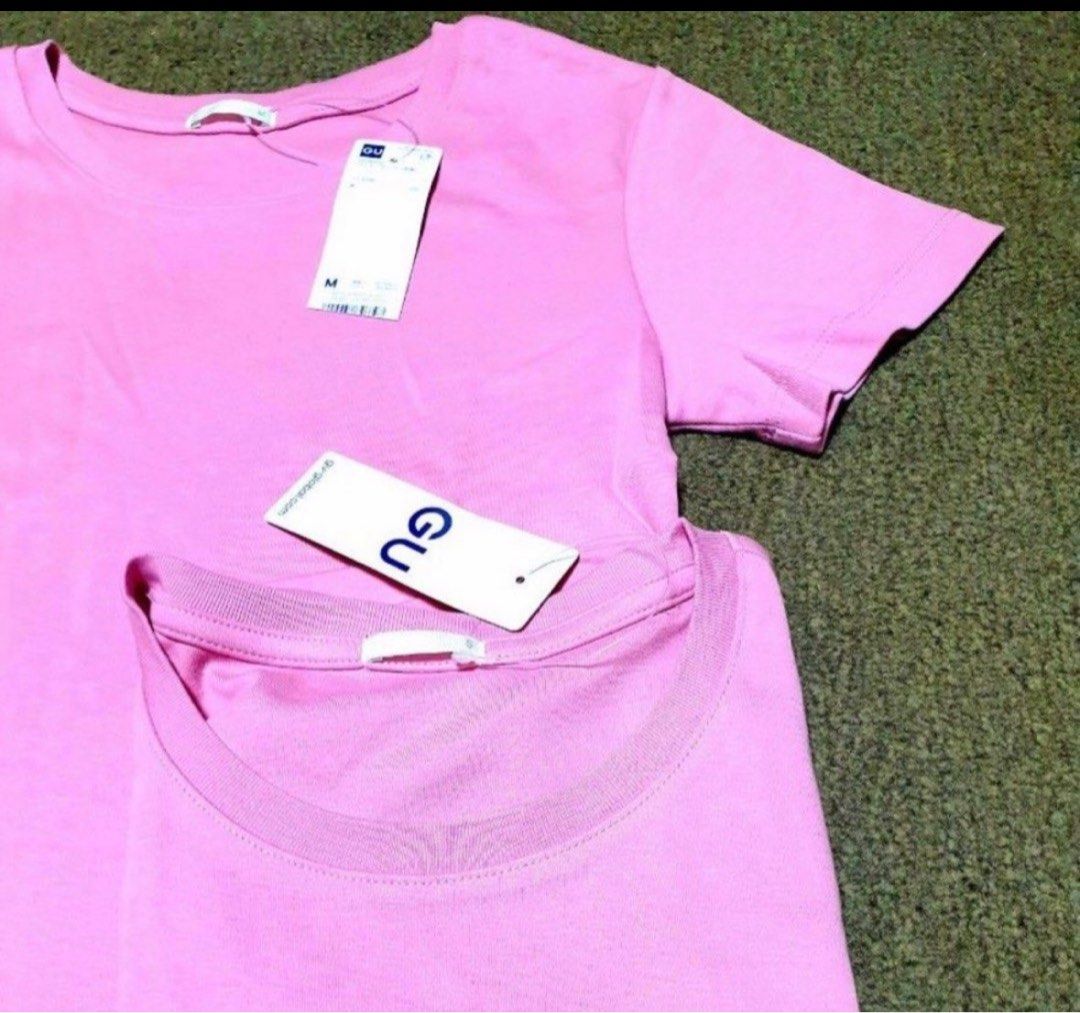 GU BY UNIQLO MID RIB BLOUSE, Women's Fashion, Tops, Blouses on Carousell