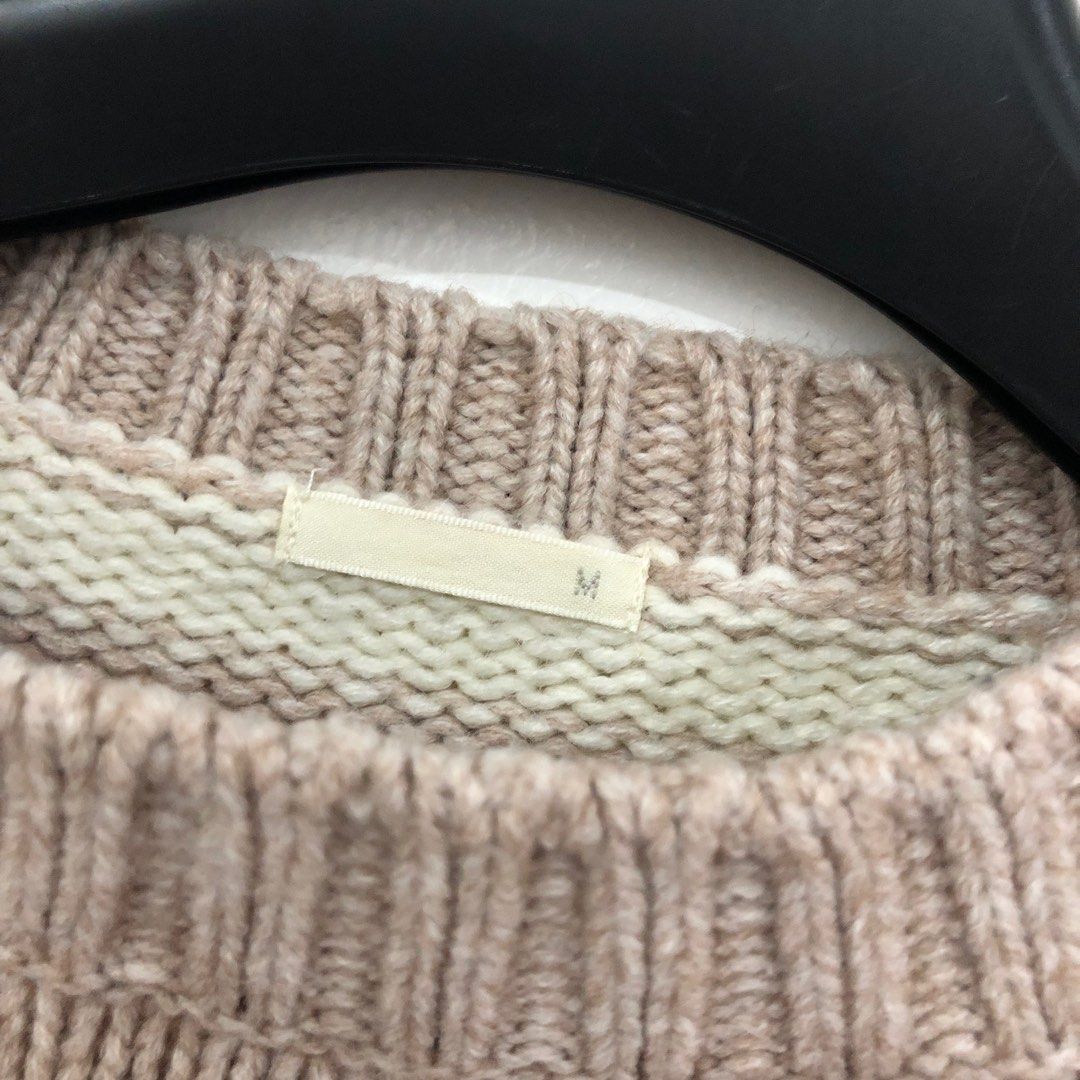 GU Mens By Uniqlo Knit Oversized Sweater, Men's Fashion, Coats, Jackets ...