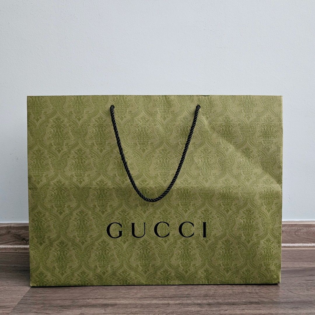 Gucci Paperbag, Luxury, Bags & Wallets on Carousell