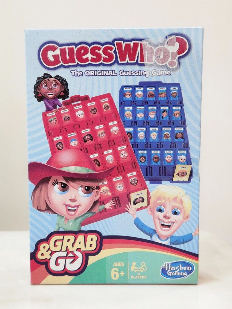 Hasbro Gaming Guess Who Grab and Go Game, Hobbies & Toys, Toys & Games ...