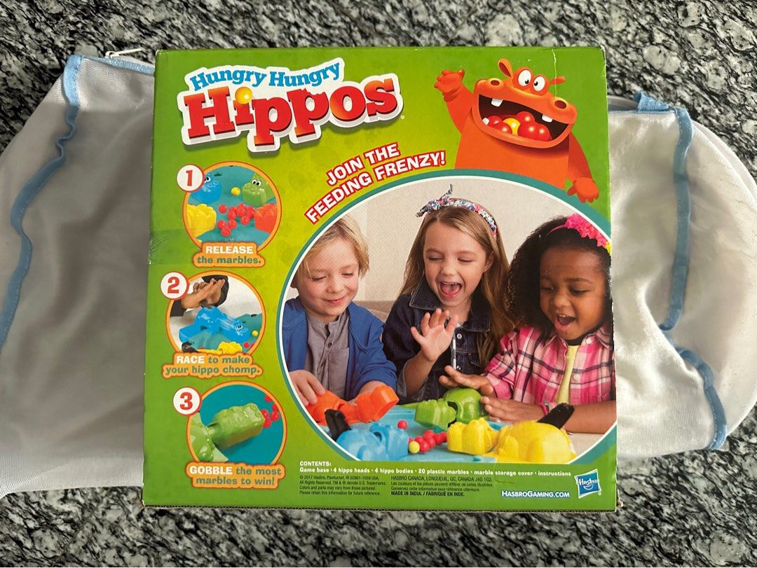 Hasbro Hungry Hippo, Hobbies & Toys, Toys & Games on Carousell