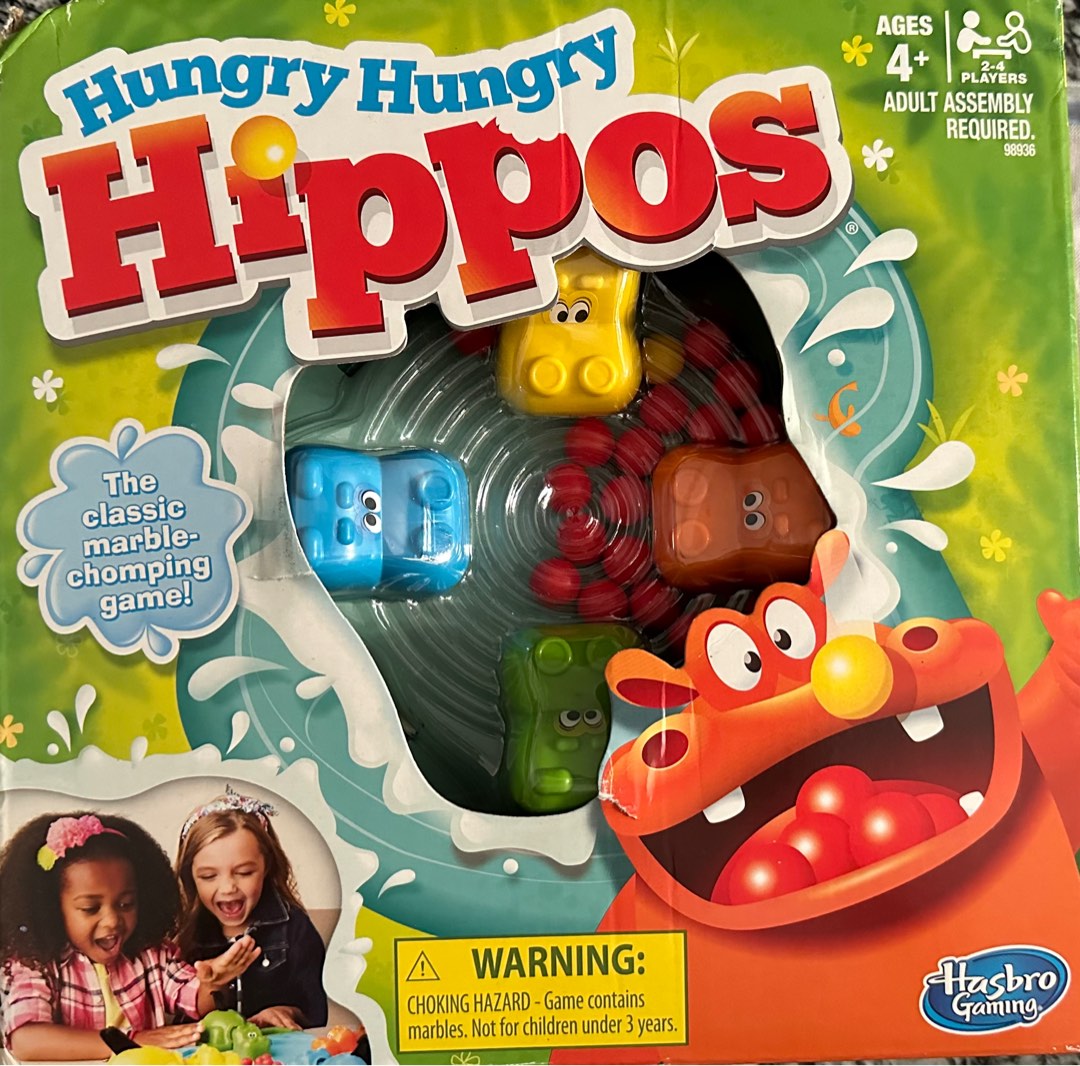 Hasbro Hungry Hippo, Hobbies & Toys, Toys & Games on Carousell