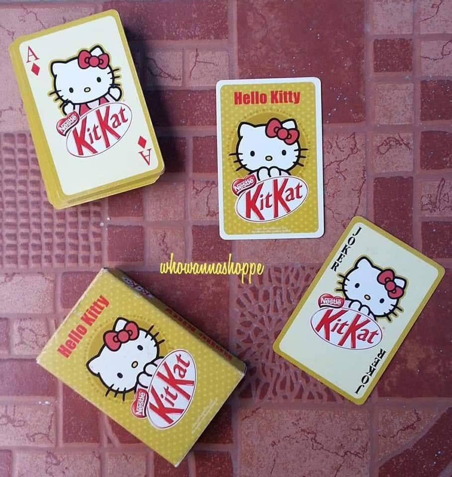 HELLO KITTY Playing Card from KitKat, Hobbies & Toys, Toys & Games on ...