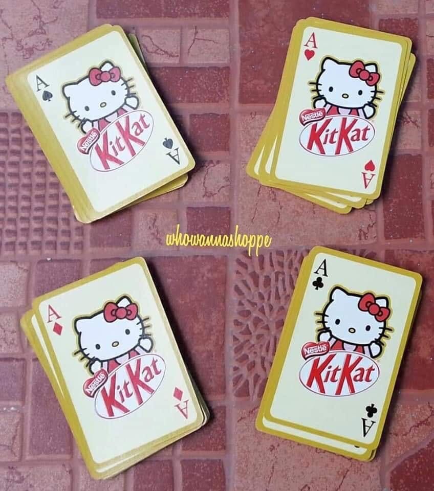 HELLO KITTY Playing Card from KitKat, Hobbies & Toys, Toys & Games on ...