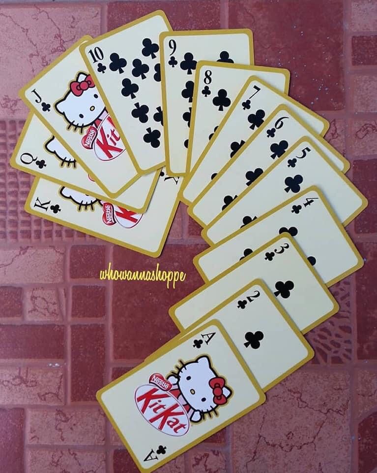 HELLO KITTY Playing Card from KitKat, Hobbies & Toys, Toys & Games on ...