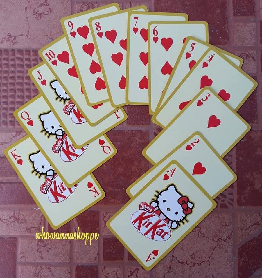 HELLO KITTY Playing Card from KitKat, Hobbies & Toys, Toys & Games on ...