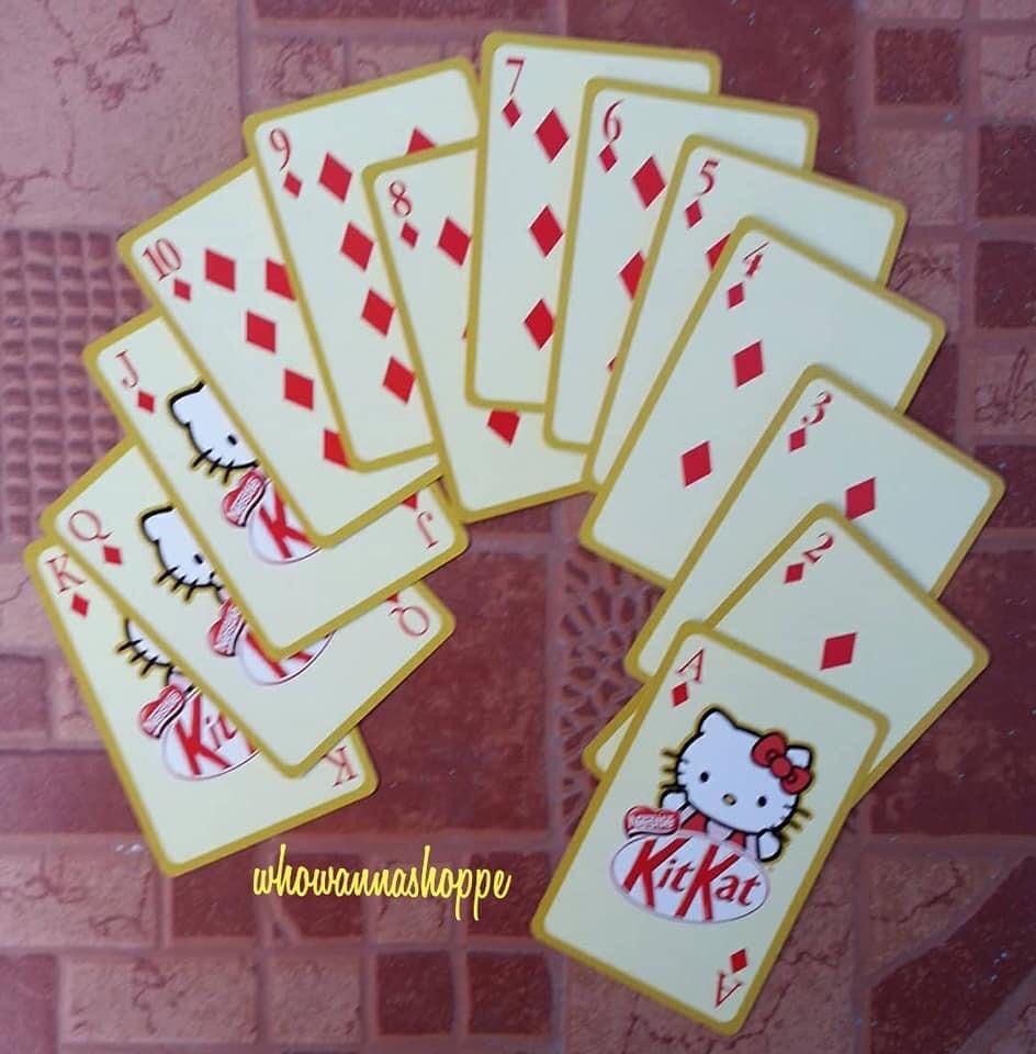 HELLO KITTY Playing Card from KitKat, Hobbies & Toys, Toys & Games on ...
