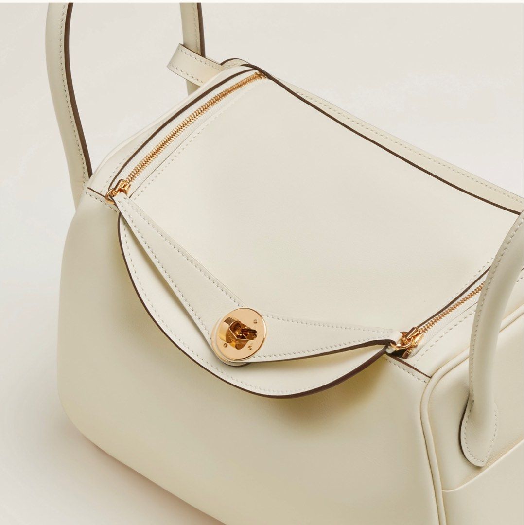 Hermes Lindy 26 Nata verso Lime, Luxury, Bags & Wallets on Carousell