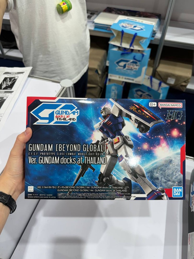 HG 1/144 RX-78-2 GUNDAM[BEYOND GLOBAL] Ver. GUNDAM docks at THAILAND ...