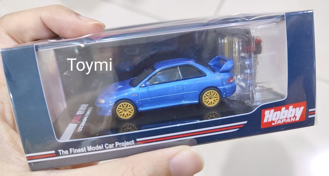 Hobby Japan 1/64 Subaru Impreza WRX 22B with Engine, Hobbies & Toys ...