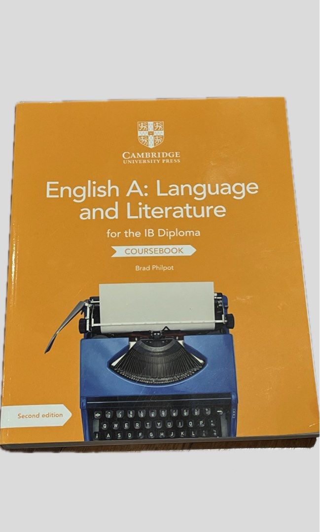 IB english A Language & Literature textbook, Hobbies & Toys, Books ...